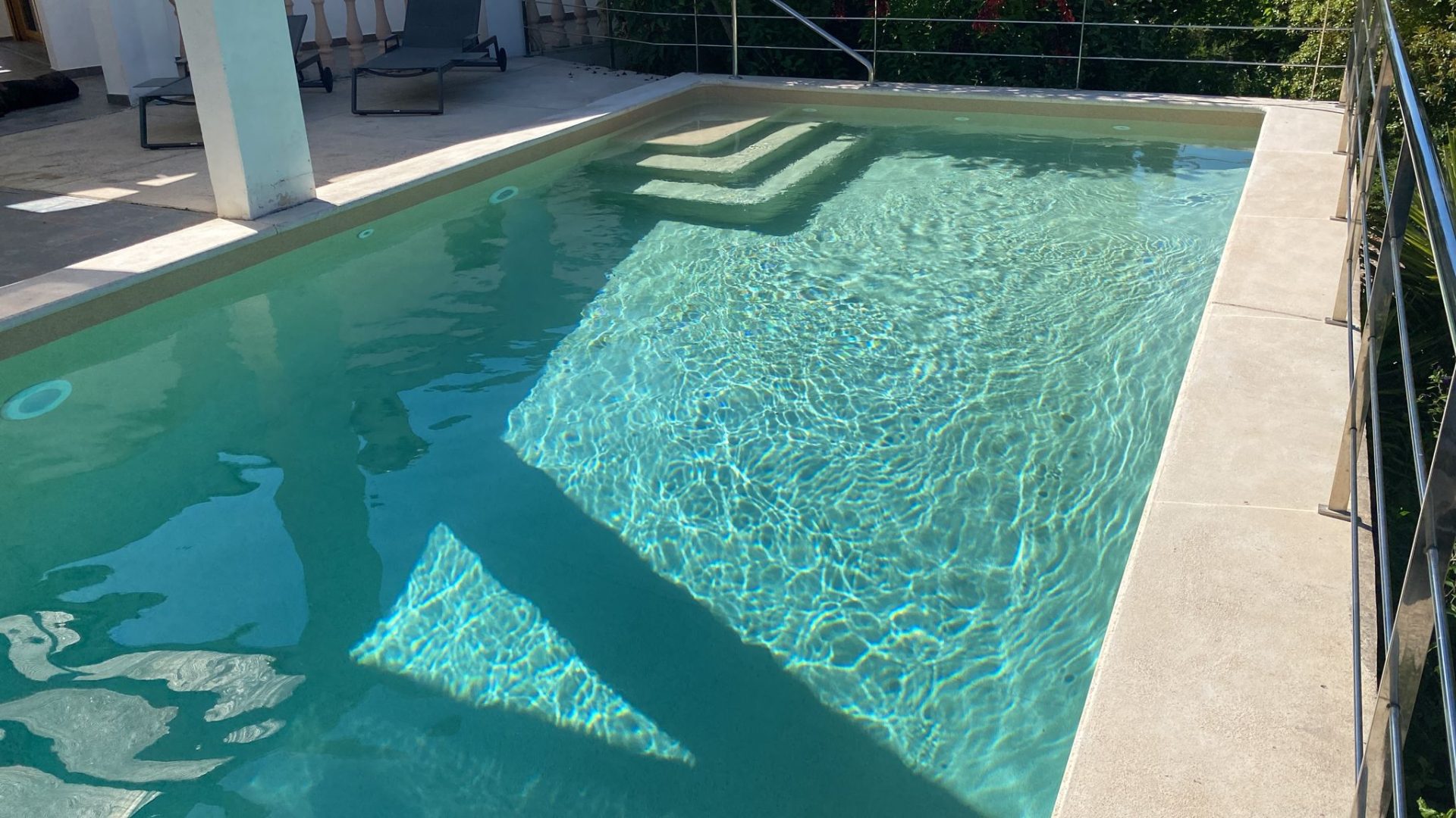 Swimmingpool Repair with PVC Liner in Parcent – Renovapool